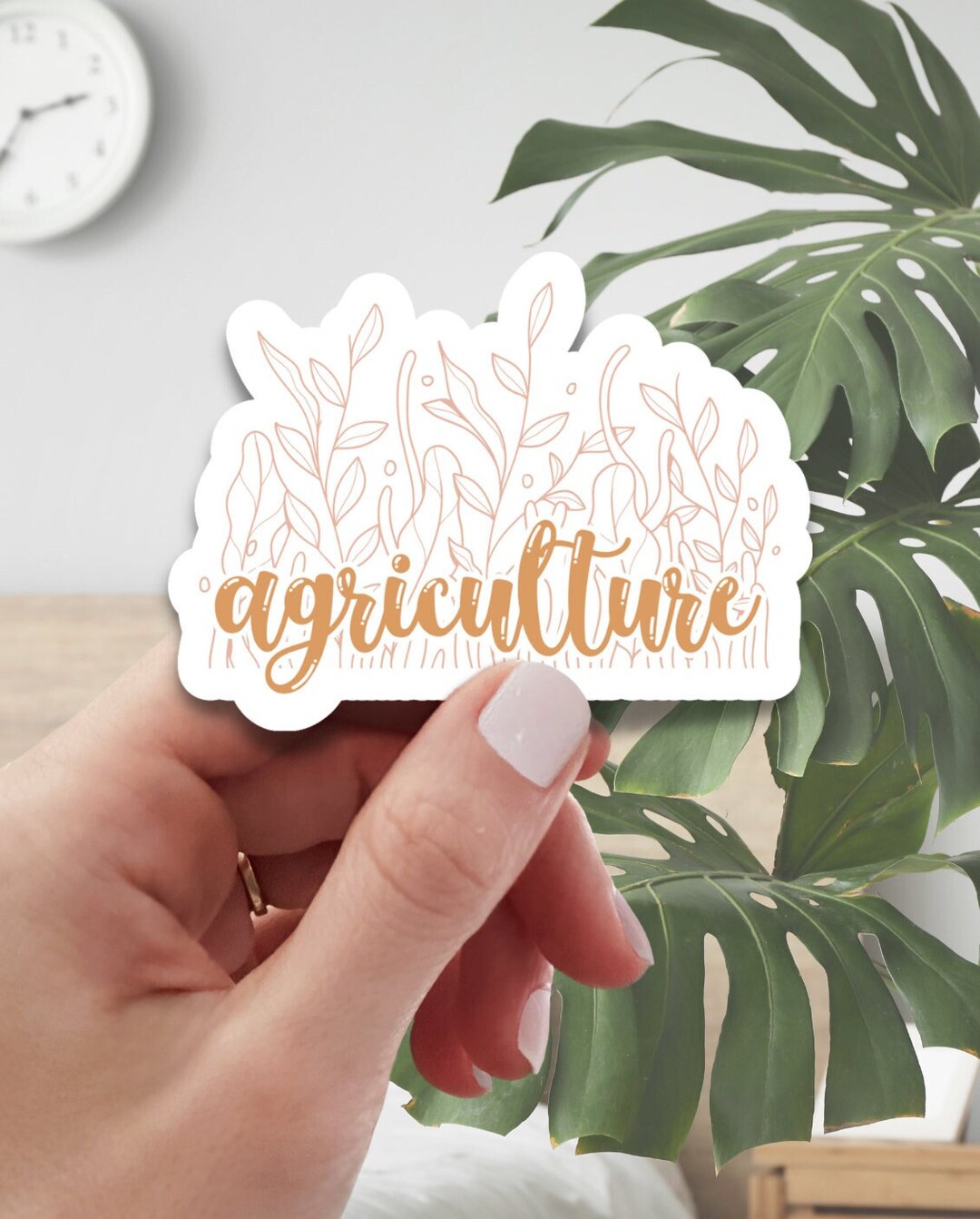Agriculture Sticker, Decal, Teacher Sticker, Laptop Sticker, Gift for ...
