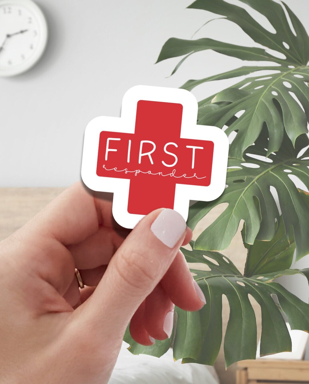 First Responder Sticker, Emergency Room Nurse Sticker, Decal Sticker ...
