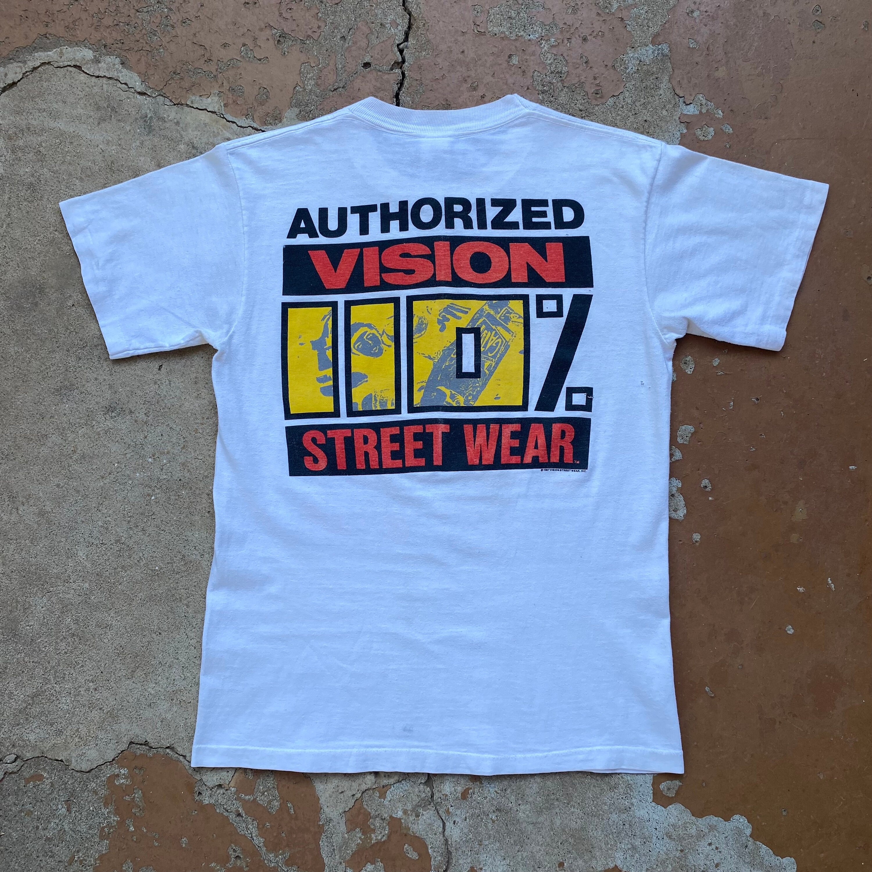 Vintage 1987 Vision Street Wear Skateboard T-shirt Men's M - Etsy