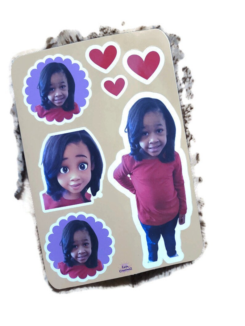 Custom Sticker Sheets, Personalized Photo Sticker, Birthday Stickers ...