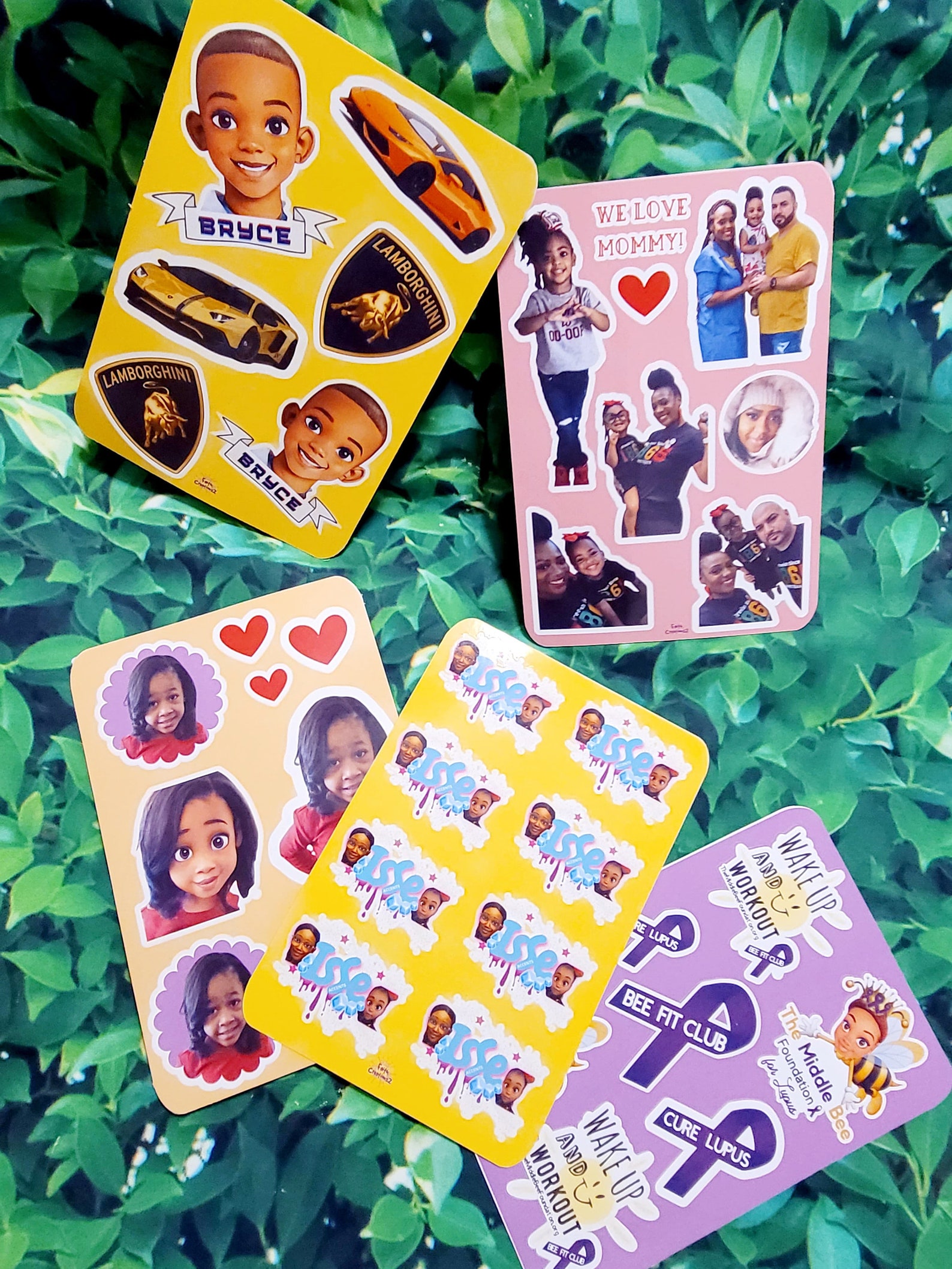 Custom Sticker Sheets, Personalized Photo Sticker, Birthday Stickers ...