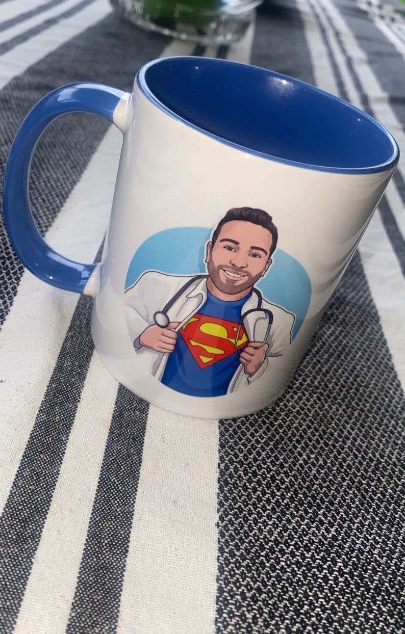 Customised Cartoon Portrait, Customised on Mugs, Frames, Digital Copy ...