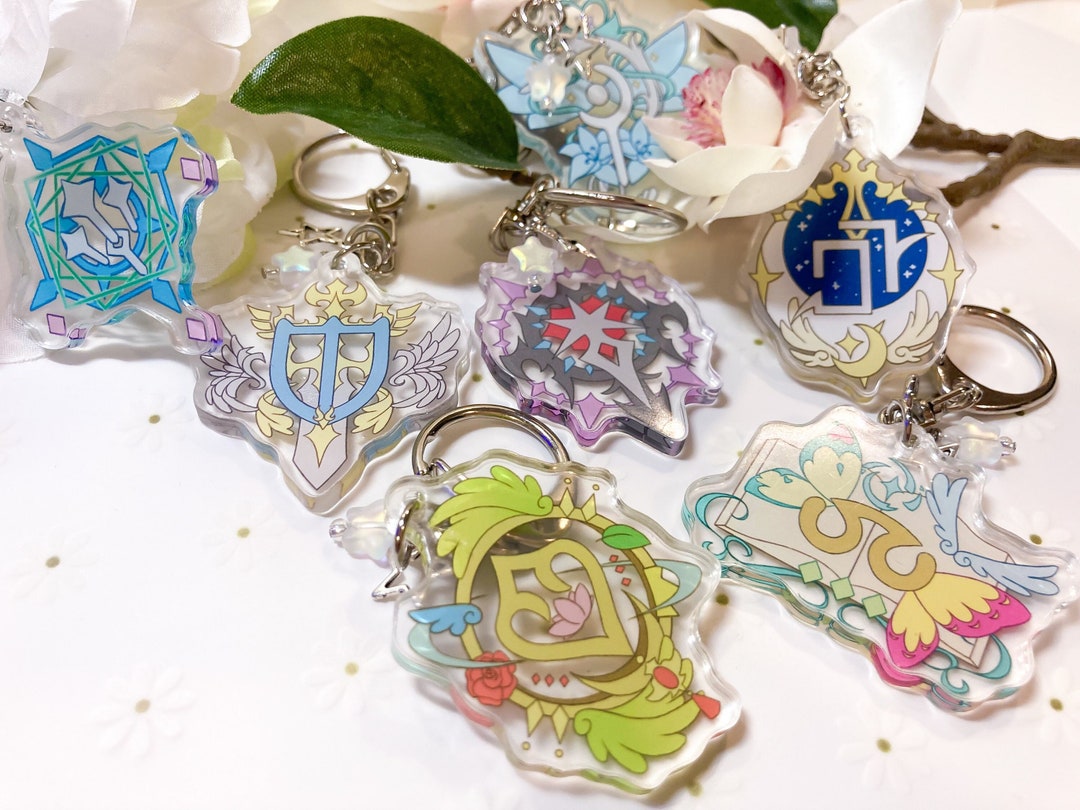 FFXIV Job Icon Acrylic Charms [DISCONTINUING] - Etsy