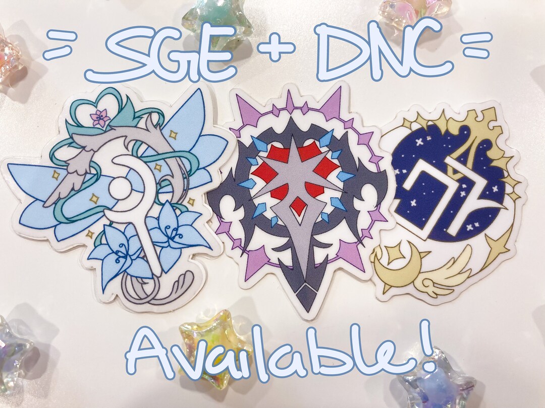 FFXIV Clear Job Icon Stickers - Etsy
