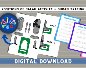 Salah Activity Worksheet - Etsy