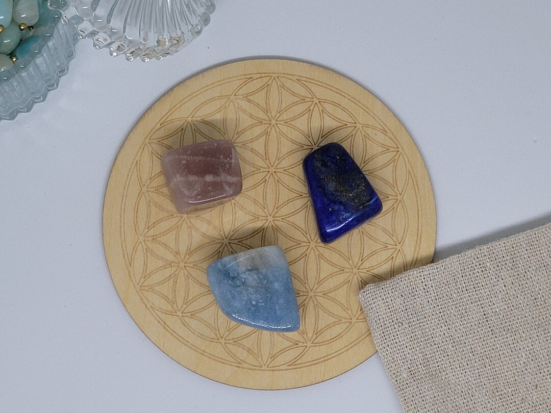 Well-being Box Lithotherapy Self-confidence Natural Stones - Etsy