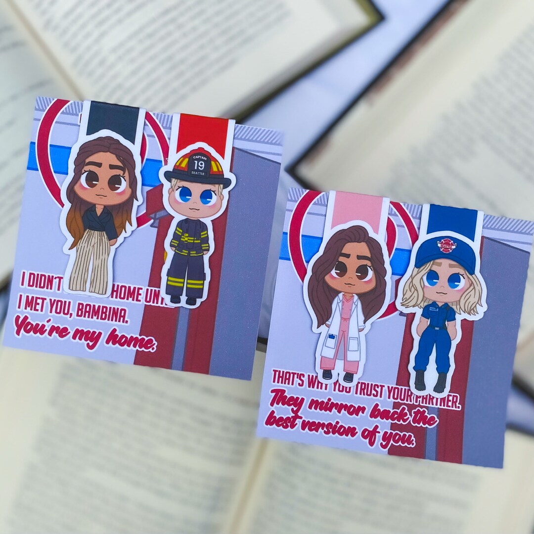 Marina Station 19 Bookmarks Maya & Carina Deluca Bishop - Etsy