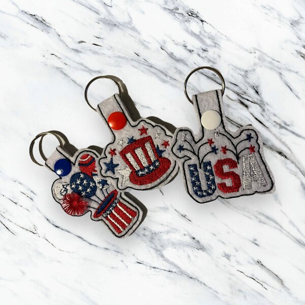 Key Fob Embroidery Designs - Etsy