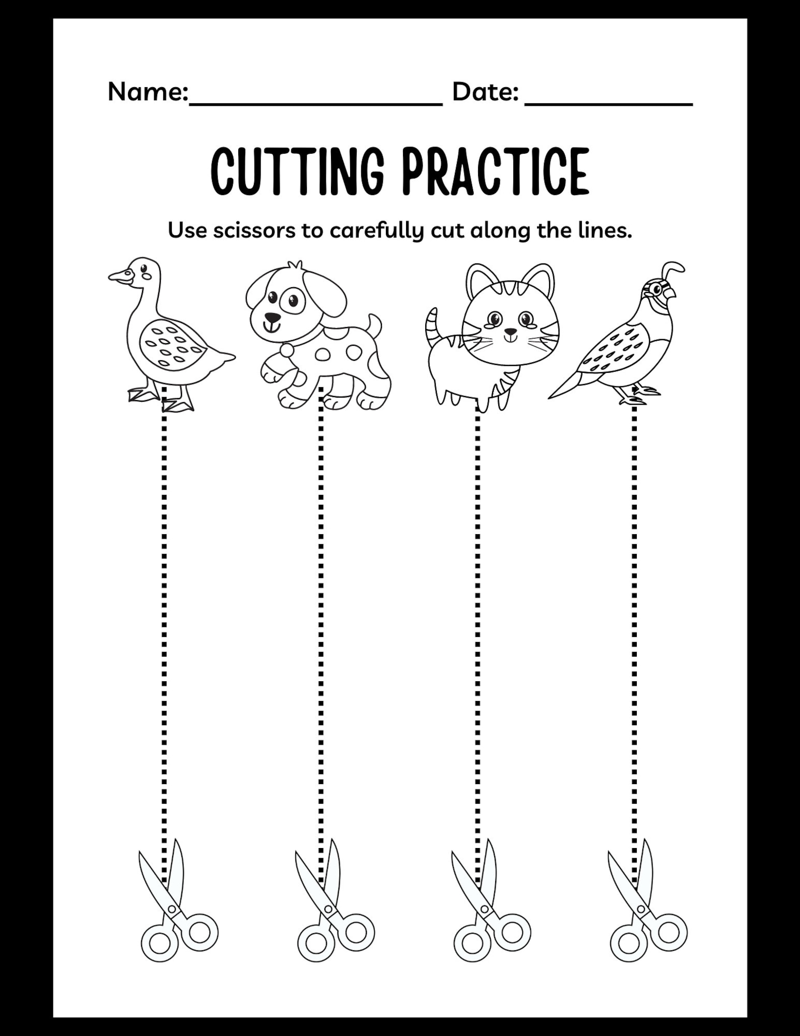 Preschool Learning Packet - Etsy