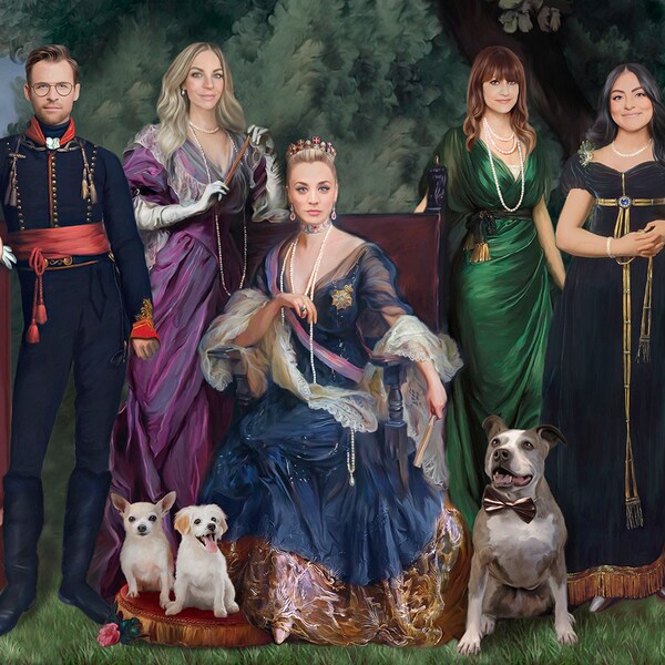 Royal Portrait - Etsy