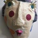 Paper-mâché Sculpture, 3-D Folk Art, "big Curl", Handmade Wall Mount ...