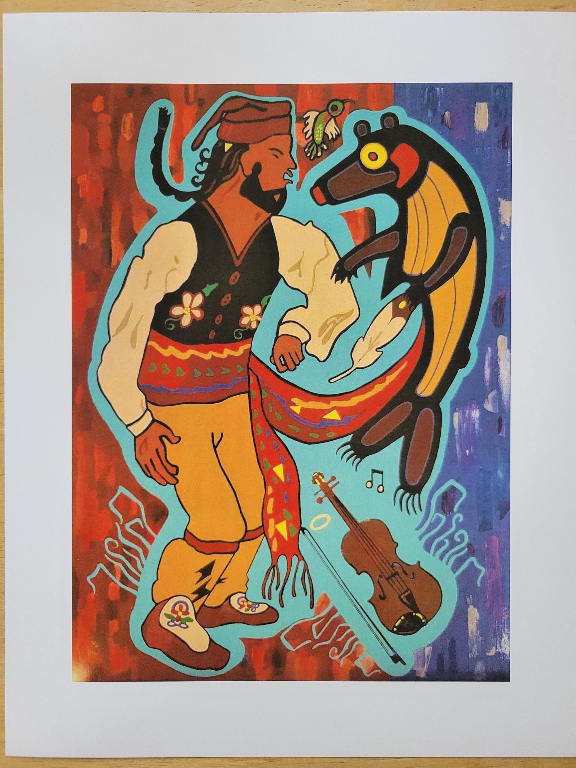 Trois Jiggers Métis, Art Print, Métis Culture, Métis Dance, Métis ...