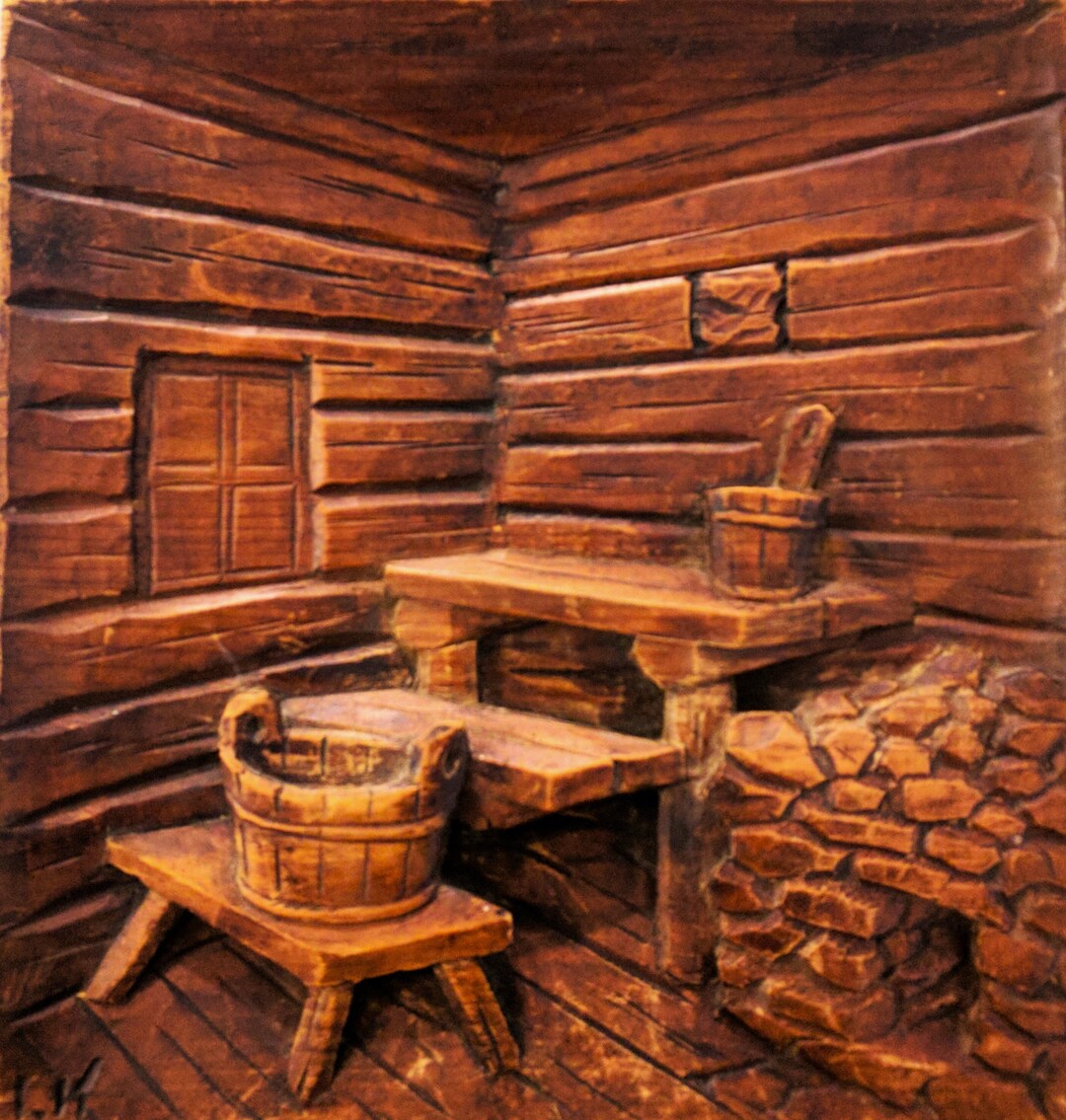 1970 Handcrafted Metis Cabin Homestead Wood Plaque Folk Art,rustic 1-of ...