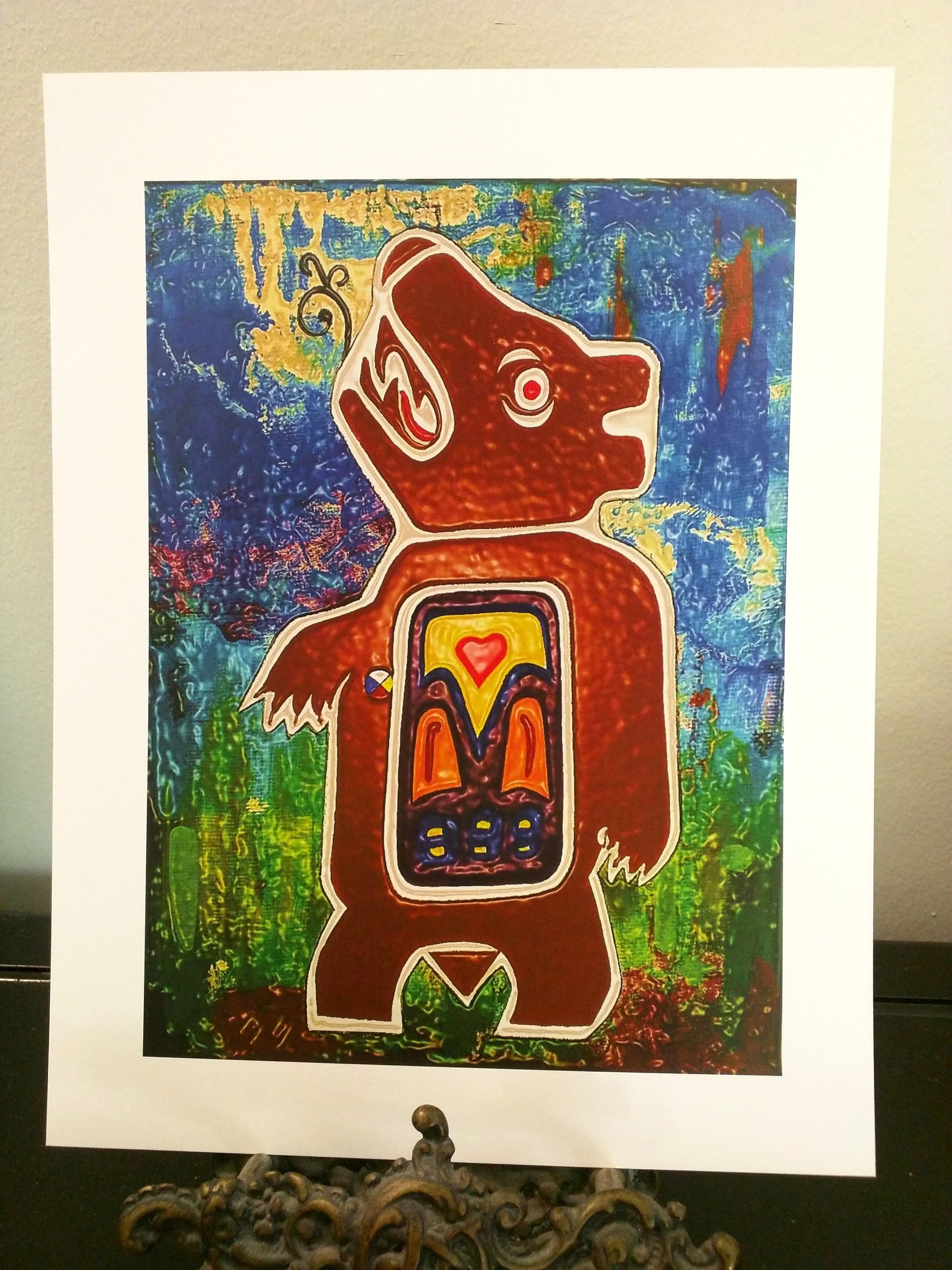 Native Art Print: 