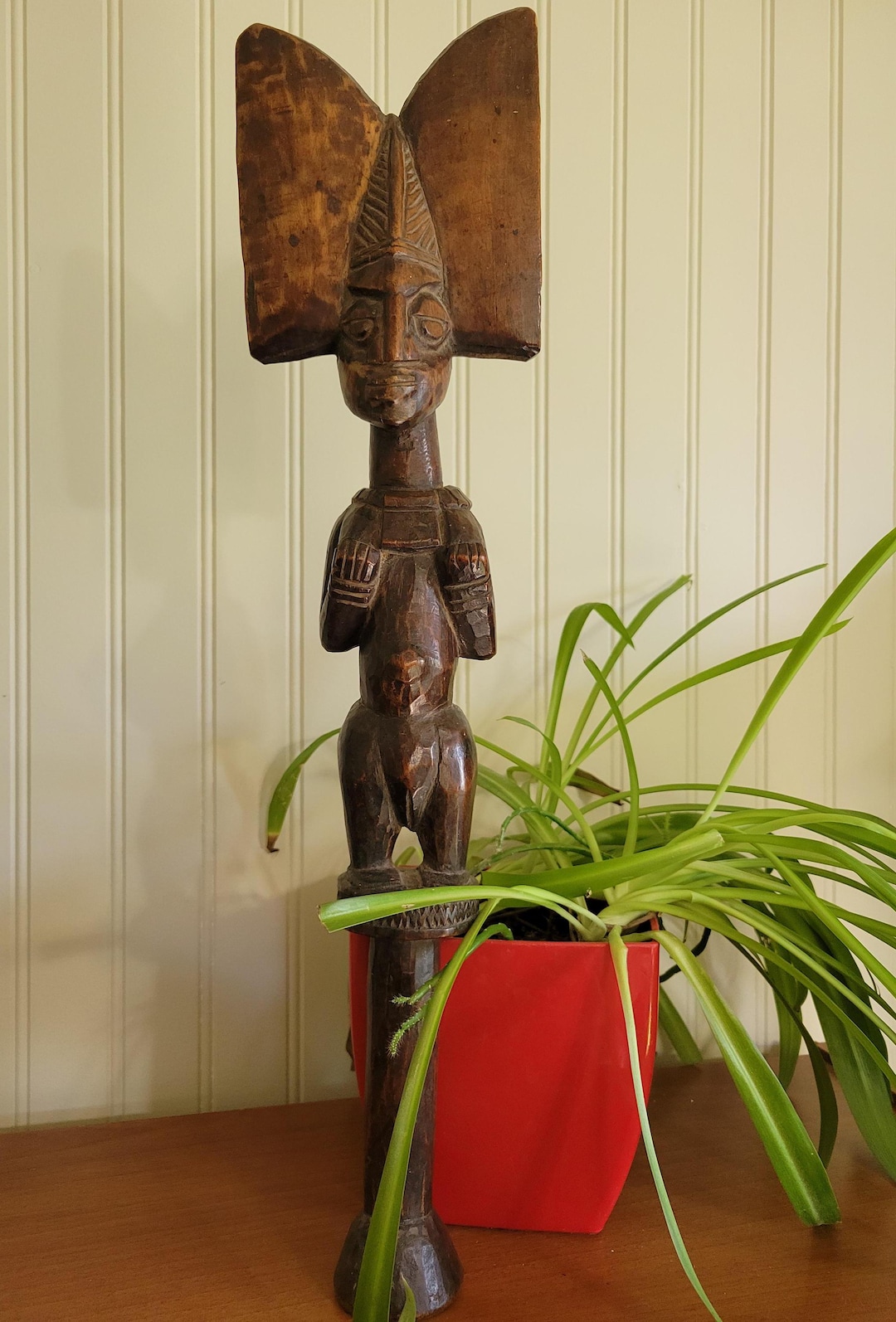 Rare VTG Female Shango Staff of Abeokuta Tribe Nigeria, Cultural ...