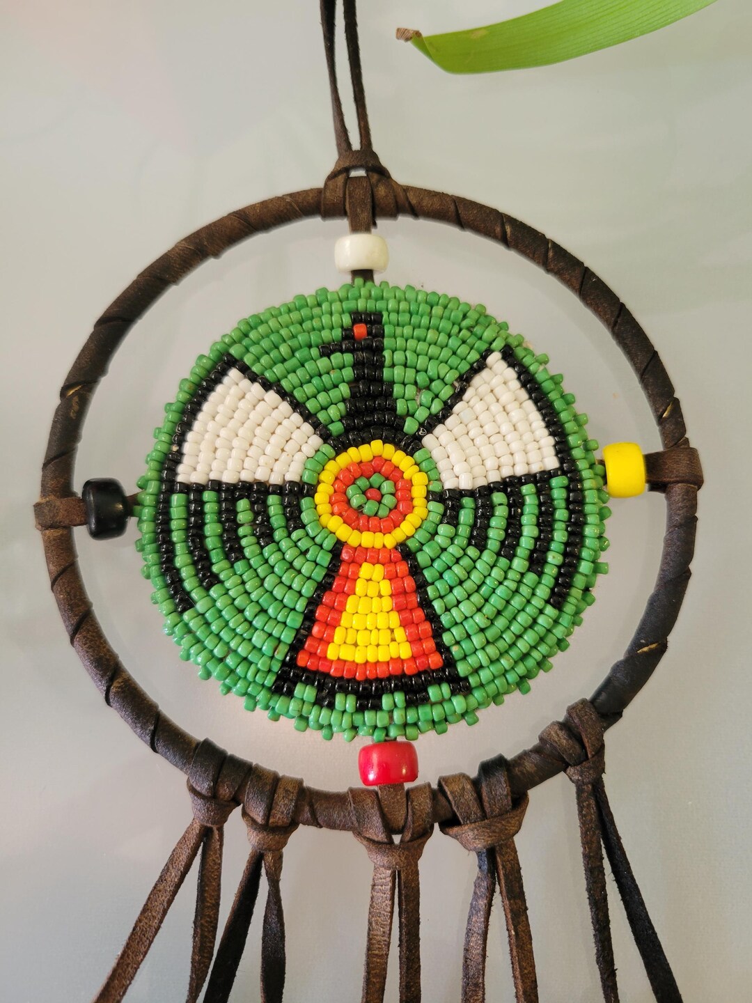 VTG First Nation IROQUOIS Thunderbird, Hanging Medallion for Car / Wall ...