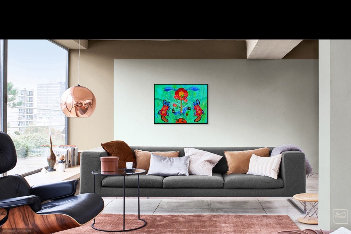Anishinaabeg Cultural Print "bami'iwe", Wall Art, Woodland Medicine Art ...