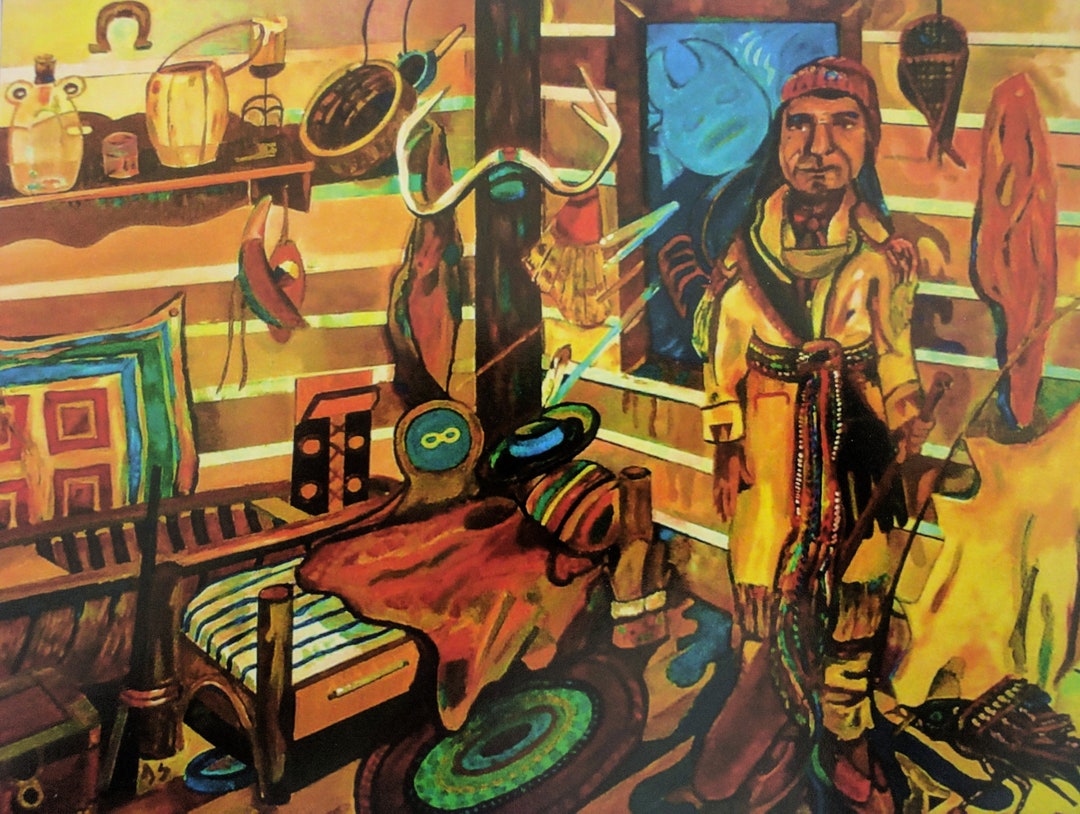 Native Art Print, Métis Cultural Wall Décor, Unique Canadian Home ...