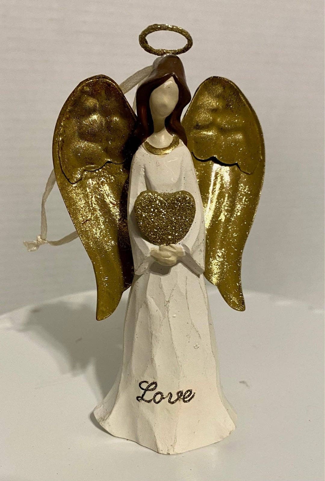 Vintage Christmas St. Nicholas Square Ornament “love Angel”ornament No ...