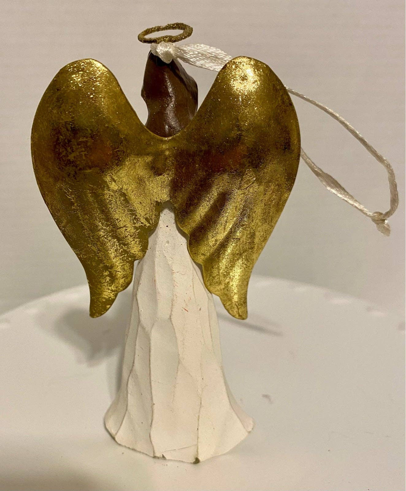 Vintage Christmas St. Nicholas Square Ornament “love Angel”ornament No ...