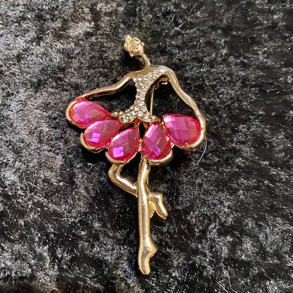 Ballerina Brooch - Etsy