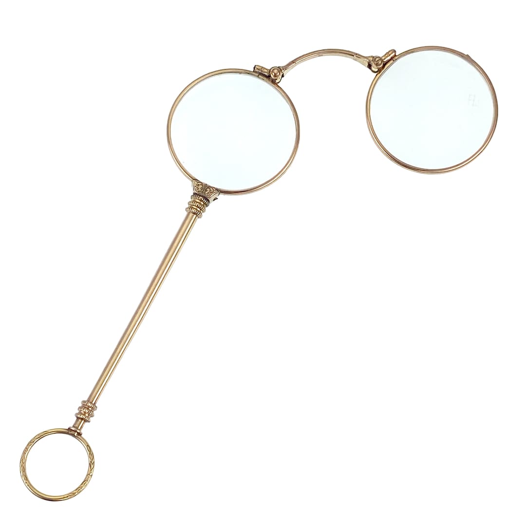Antique Gold Filled Lorgnette Spectacles - Etsy