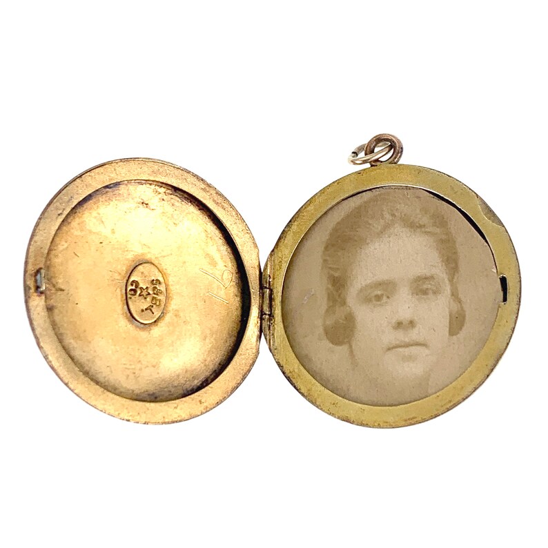 Antique Art Nouveau Gold Filled Question Mark Locket Pendant - Etsy