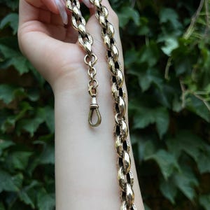 Antique 9K Gold Faceted Cable Chain - Etsy