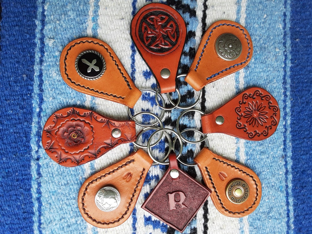 Handmade Concho Key Ring - Etsy