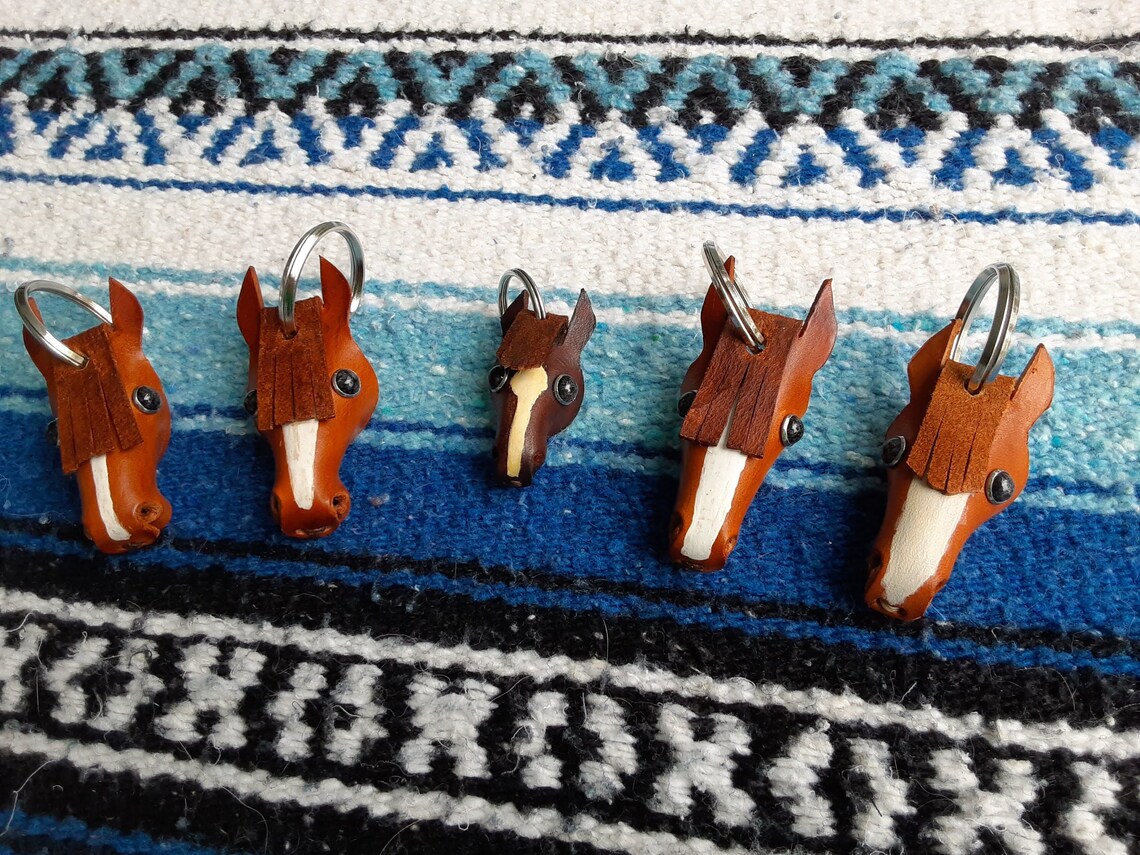 3-D Horse Keychain - Etsy
