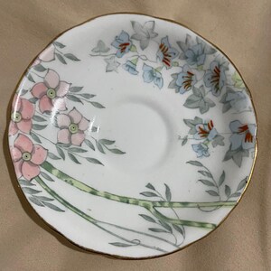 Vintage Embassy Ware Tea Cup and Saucer Hand-detailed Cherry Blossoms ...