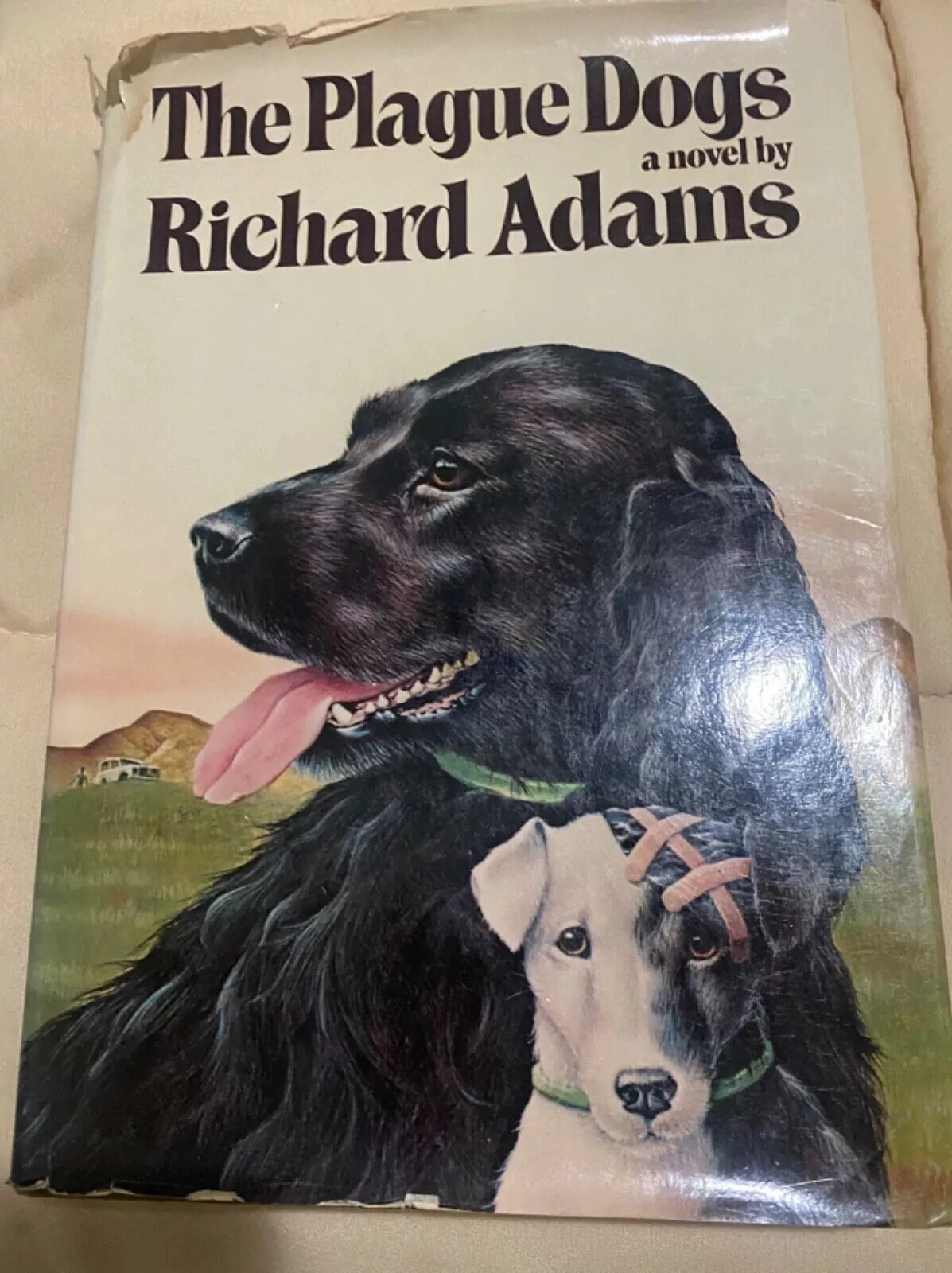 The Plague Dogs by Richard Adams Hardcover Vintage Sci-fi Book With ...