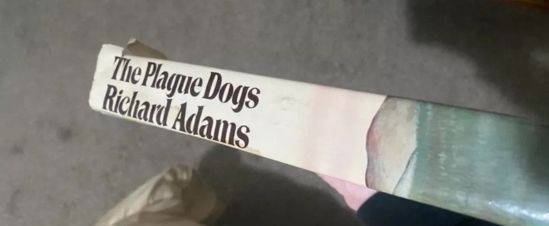 The Plague Dogs by Richard Adams Hardcover Vintage Sci-fi Book With ...