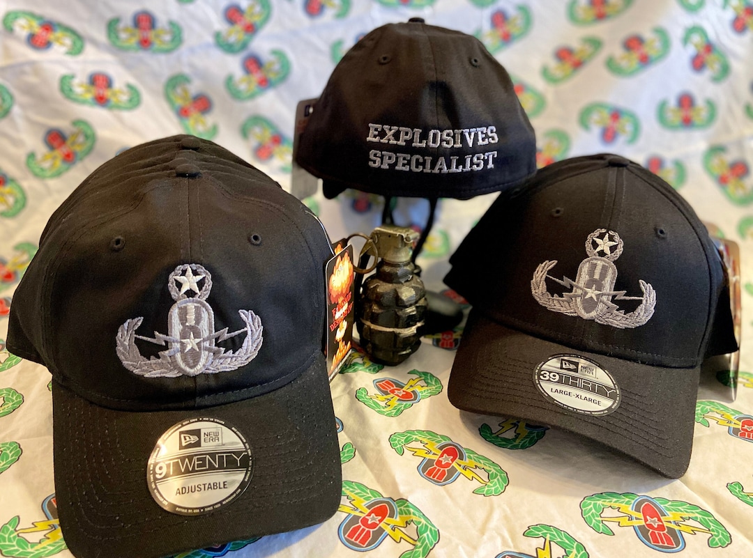 Explosive Specialist Hat | EOD Badge in Shades of Gray | TSSE Guys Are ...