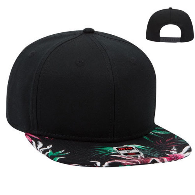 3D Puff EOD Hawaiian Flat Brim Hat | EOMFD Hawaiian Hat | HDS Hawaiian ...