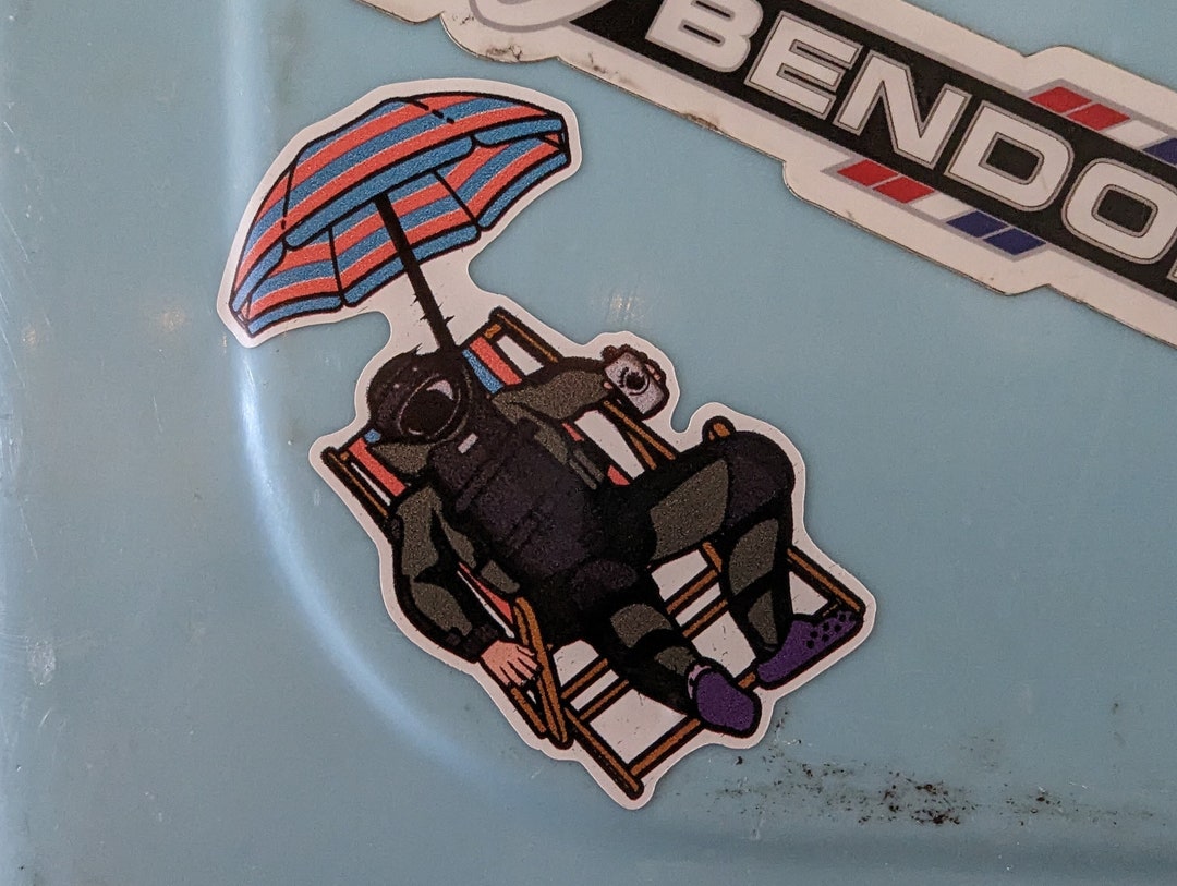 Basic AF EOD Sticker | Bomb Suit Wearing Bro | Bomb Tech Sticker ...