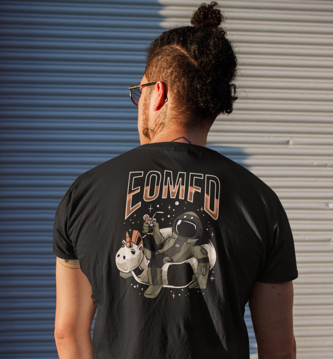 EOMFD Unicorn Float on Back T-shirt | EOD Badge on Front | EOD Bomb ...