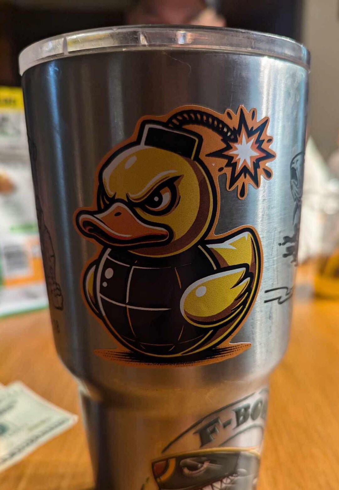 Quack and Cover: the Explosive Rubber Duck Sticker | Autocorrect Fail ...