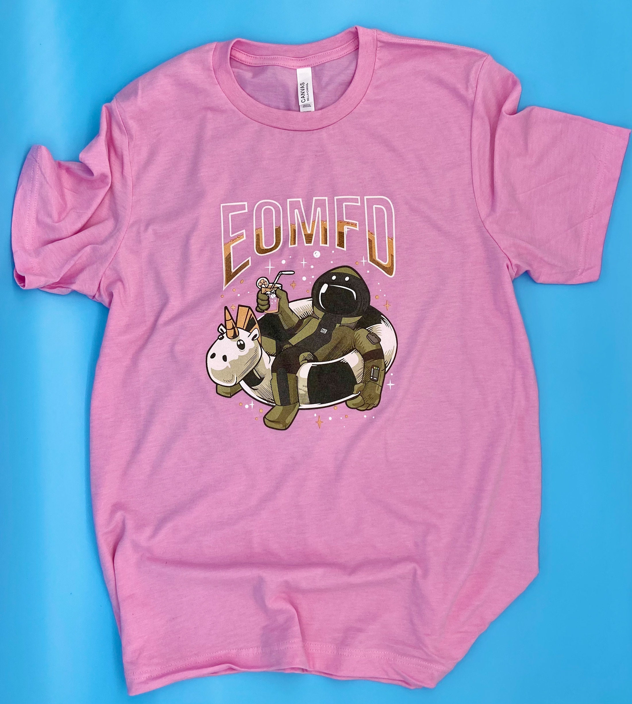 EOMFD Unicorn Float T-shirt EOD Bomb Tech Tee - Etsy