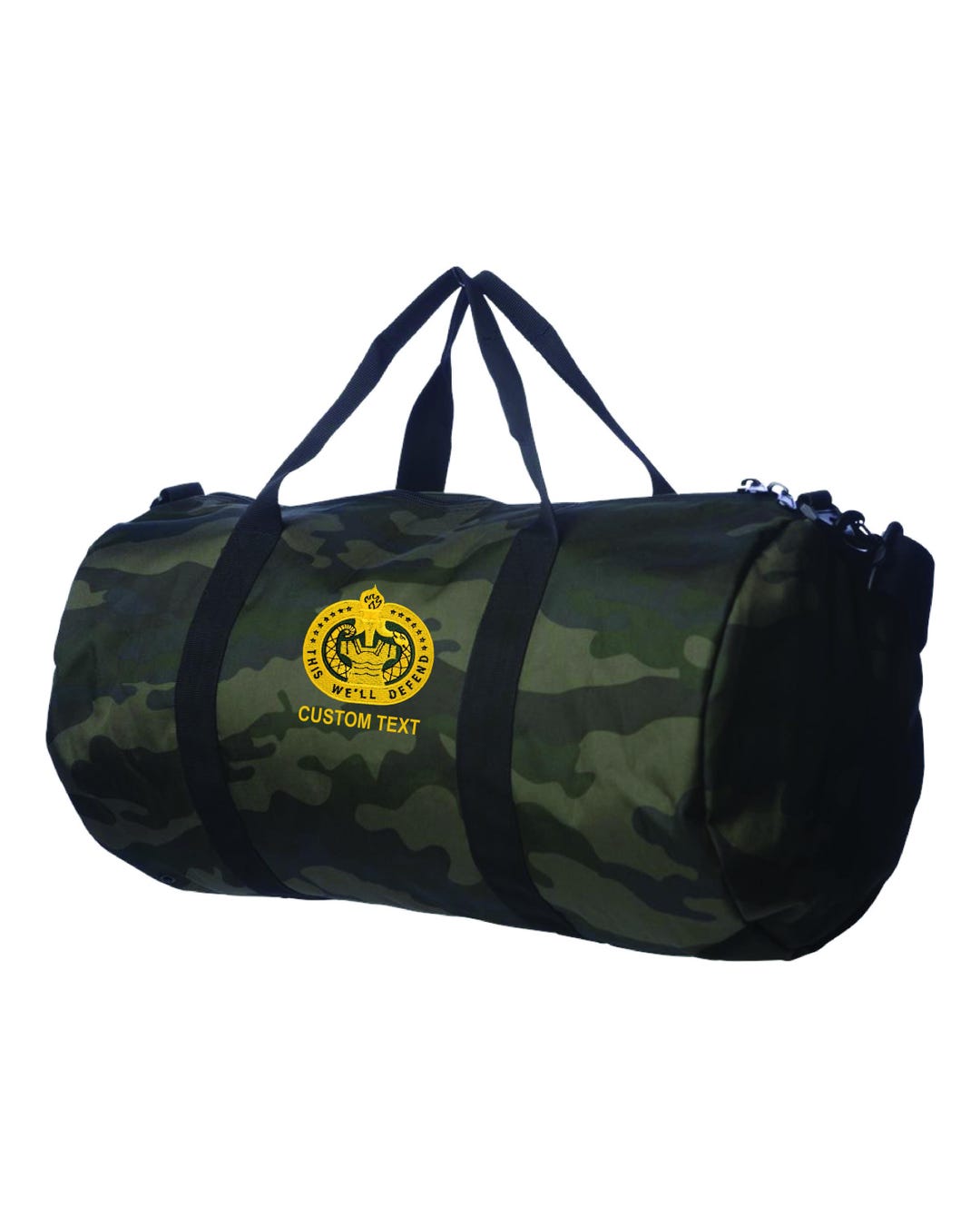 The Weekender Bag With Embroidered Army Drill Sergeant Identification ...