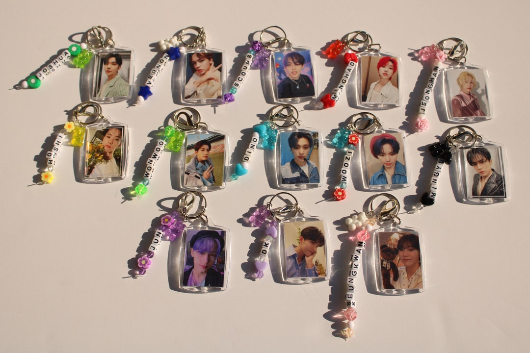 Kpop Seventeen Keychains - Etsy