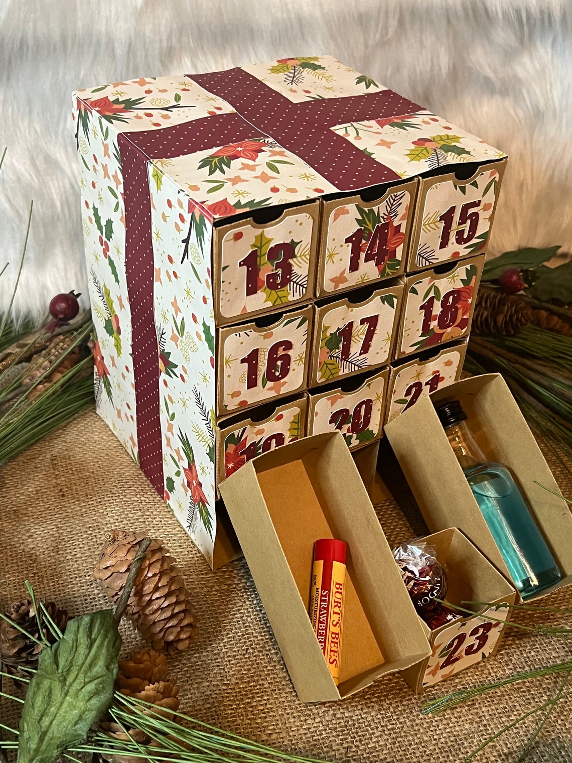 24 Box Advent Calendar for Kids, Teens, & Adults! - Digital Cutting for ...