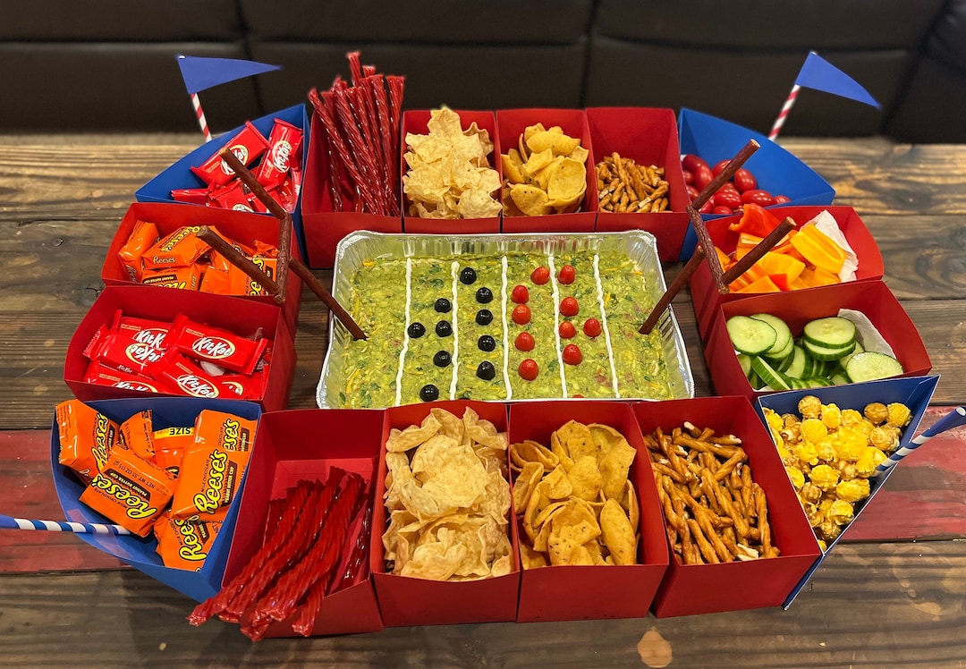 Snack Stadium for Your Game Day Celebration! Digital Cutting File - SVG ...