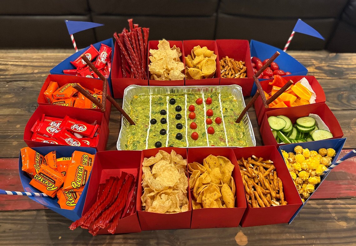 Stadium of Snacks for Your Game Day Celebration! Digital Cutting File ...
