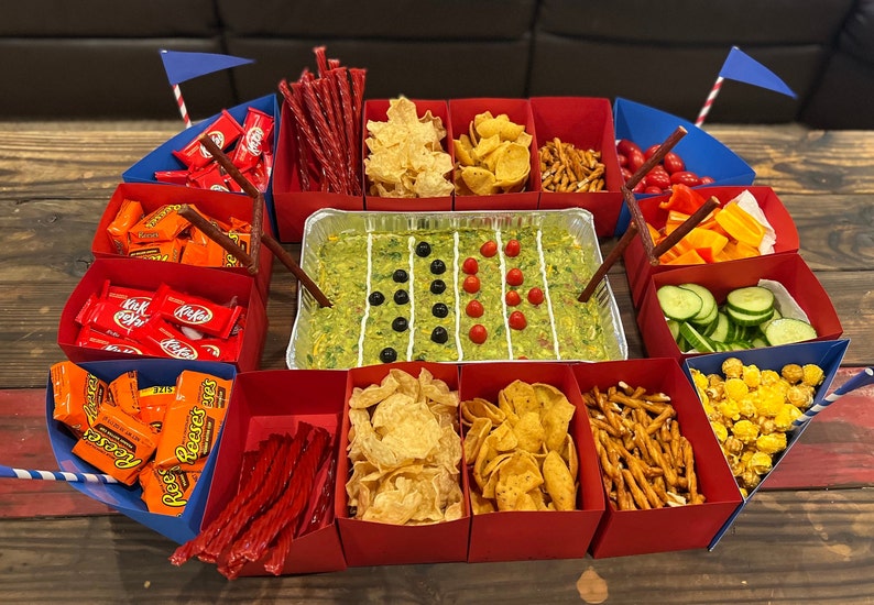 Stadium of Snacks for Your Game Day Celebration! Digital Cutting File ...