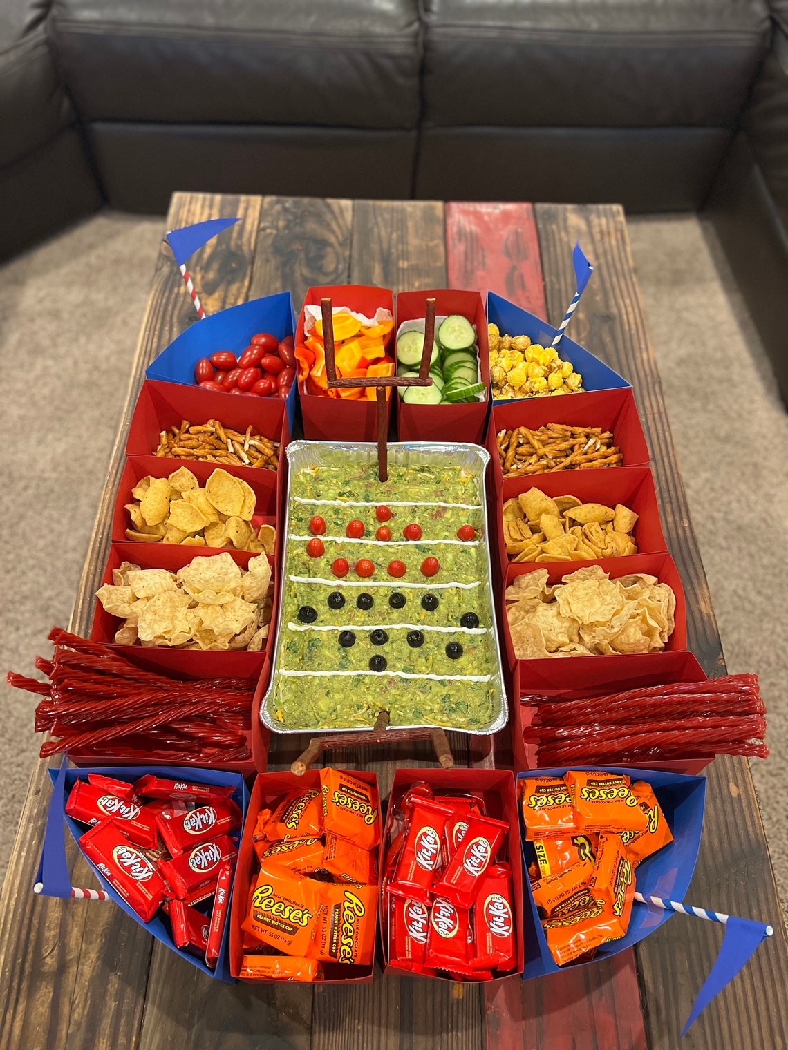 Stadium of Snacks for Your Game Day Celebration! Digital Cutting File ...