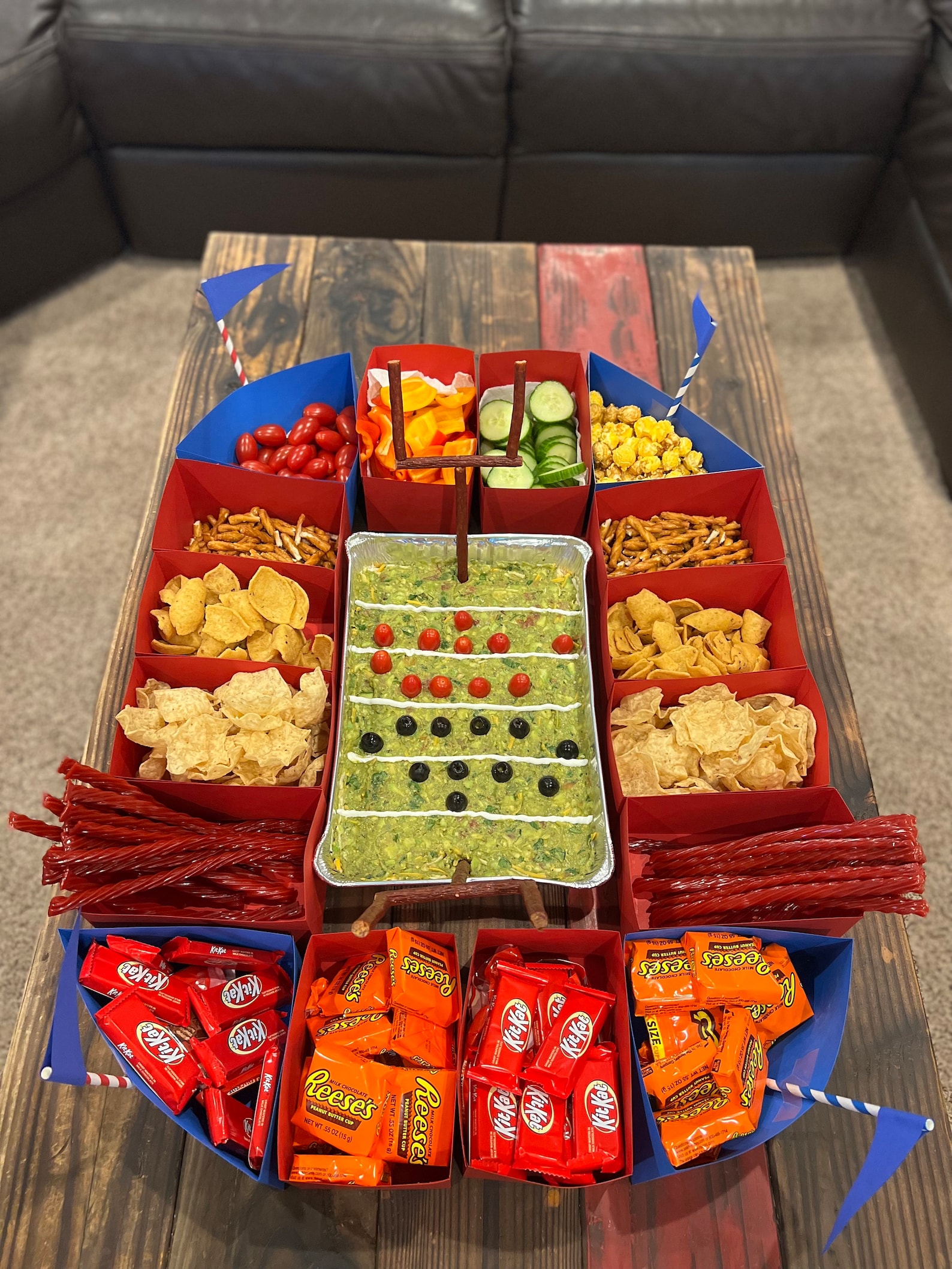 Snack Stadium for Your Game Day Celebration! Digital Cutting File - SVG ...