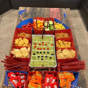 Snack Stadium for Your Game Day Celebration! Digital Cutting File - SVG ...