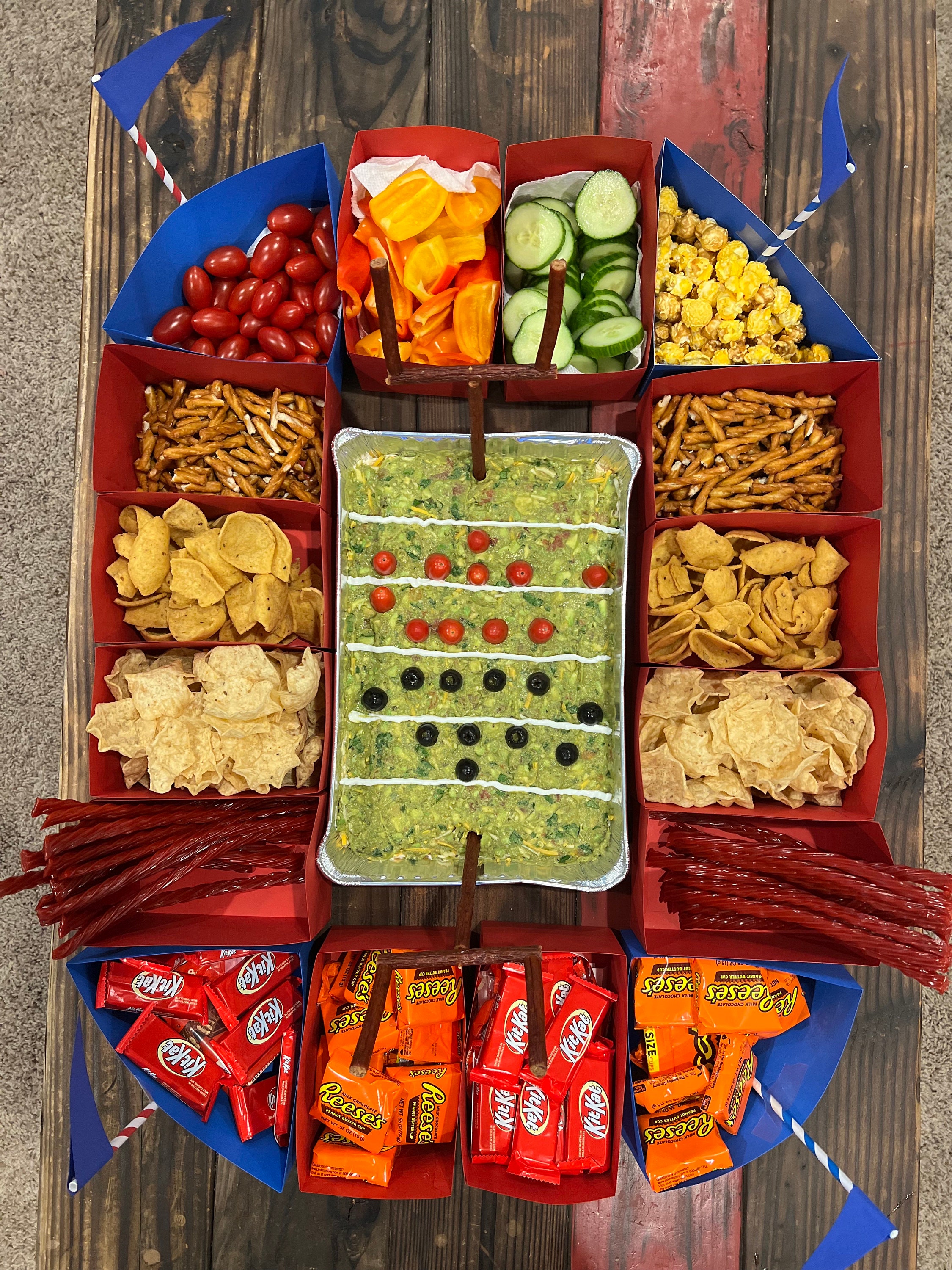 Snack Stadium for Your Game Day Celebration! Digital Cutting File - SVG ...