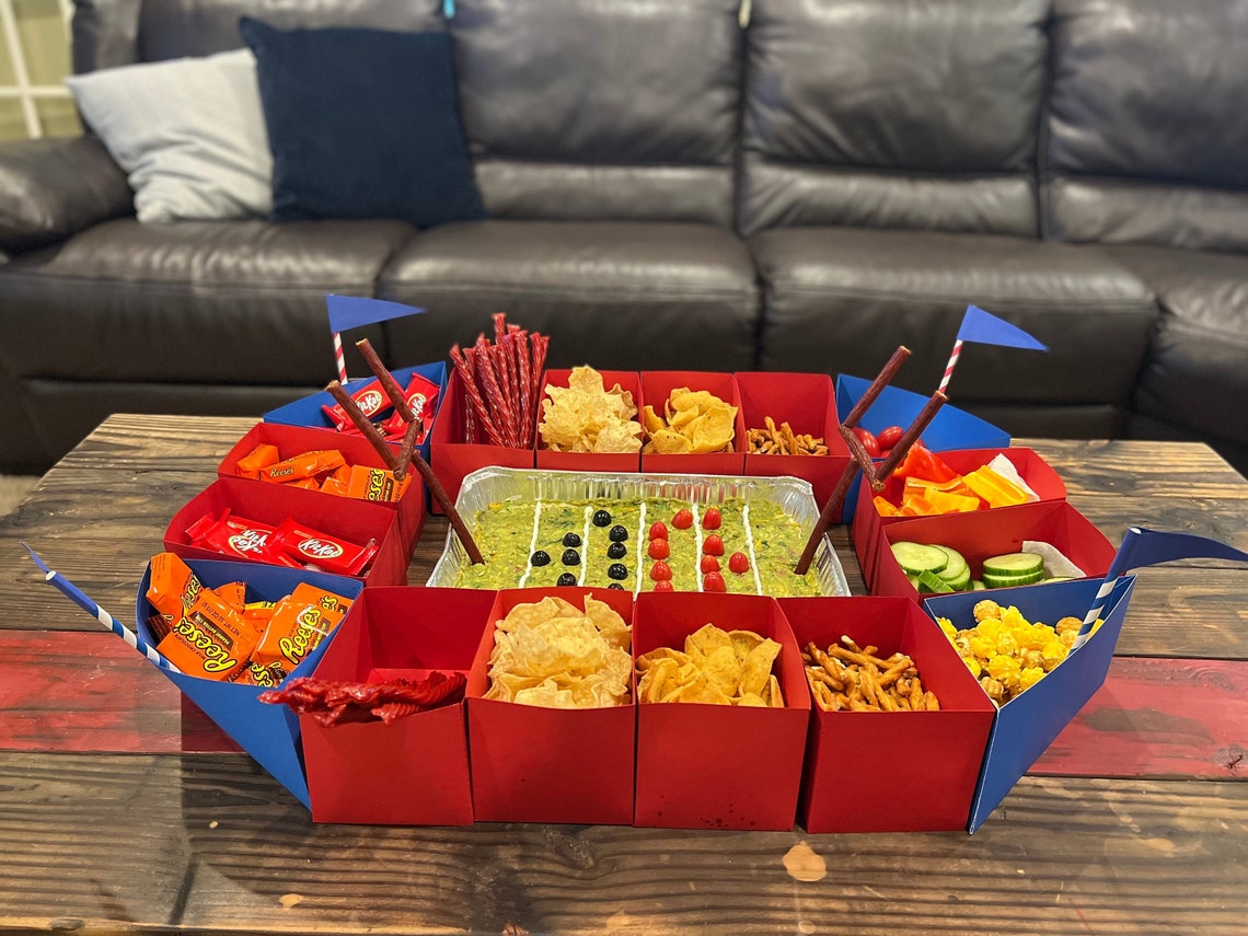 Stadium of Snacks for Your Game Day Celebration! Digital Cutting File ...